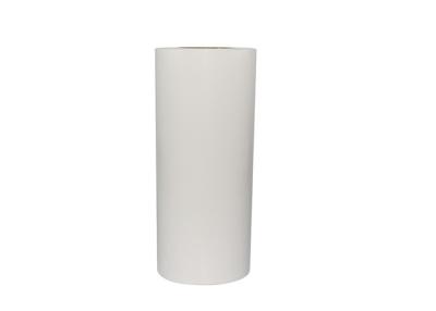 China Milk White Translucent 0.1mm Thick Polyester Adhesive Film for sale