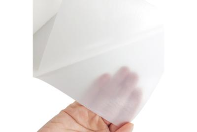 China TPU Hot Melt Adhesive Film Low Temperature White Mist Translucent For Wood Veneer for sale