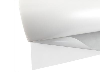 China Transparent EAA Hot Melt Adhesive Film Glassine Release Paper For Fabric Logo for sale