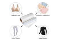 China Soft Hot Melt Adhesive Film TPU Elastic Glue For Seamless Underwear for sale