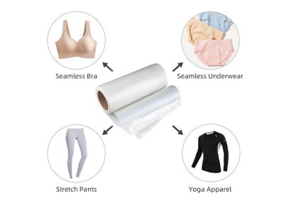 China Soft Hot Melt Adhesive Film TPU Elastic Glue For Seamless Underwear for sale