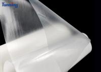 China Transparent Thermoplastic Hot Melt Adhesive Film For Embroidery Badges 100yards/Roll for sale