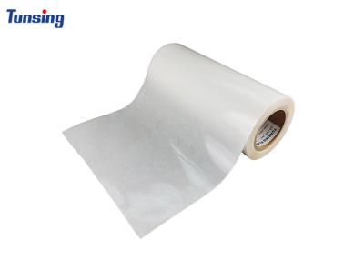 China 100 Yards EAA Hot Melt Adhesive Film 60℃ Washing Resistance For Fabric Aluminum Sheet for sale