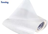 China Polyester Double Sided Mylar Hot Melt Adhesive Film For Embroidery for sale