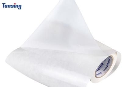 China Polyester Double Sided Mylar Hot Melt Adhesive Film For Embroidery for sale