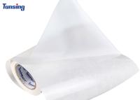 China Milky White Translucent PES Polyester Hot Melt Adhesive Film For Embroidery Patch for sale