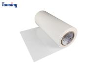 China Hot Melt Adhesive Film Milky White Translucent PES Polyester For Embroidery Patch for sale