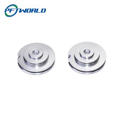 China Precision CNC Machined Aluminum Parts Bright Silver Oxidation Can Be Customized for sale