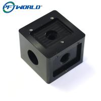 China Precision CNC Aluminum Equipment Box Machined Black Accessories for sale