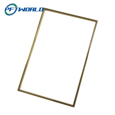 China Polished Bent Brass Frame for sale