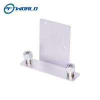 China Stainless Steel Precision Sheet Metal Parts Silver Plate Custom Bending Accessories for sale