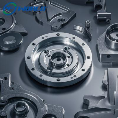 China Aluminum milling stamping CNC parts for sale