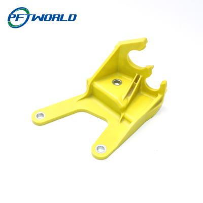 China Customized Yellow Injection Molding Parts Precision ABS Components with Carton Box Packaging for sale