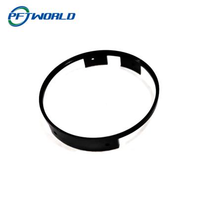 China CNC Machined Aluminum Parts Black Hard Oxidation Customized Aluminum Parts for sale