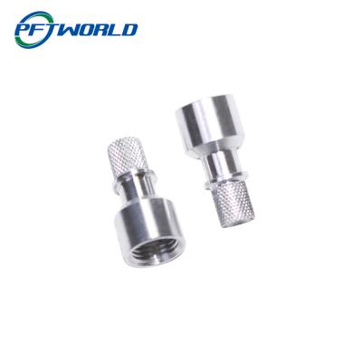 China Precision CNC Machined Aluminum Parts Bright Silver Oxidation Can Be Customized for sale