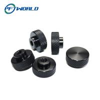 China Precision CNC Aluminum Parts Accessories Black Anodizing Electrical for sale