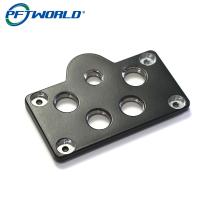 China Black Anodized Precision Aluminum Parts Customized Milling Metal for sale