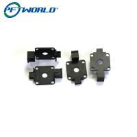 China Black OEM CNC Machining Milling Anodized Aluminum Parts for Back Adjuster for sale