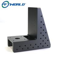 China Medical Brackets Black Sandblasting Anodizing Aluminum Parts CNC Milling Machining for sale