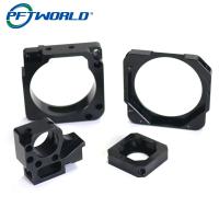 China 7075 Aluminium Machined Parts Custom Milling Service Black Anodizing for sale