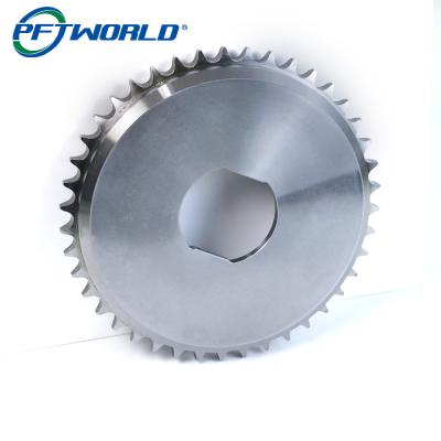 China Bevel gear CNC machining aluminum parts for sale