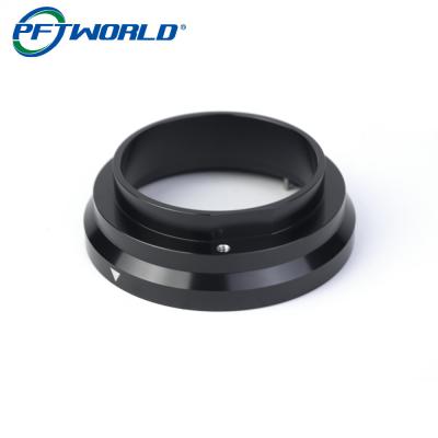China Customized CNC Machining Aluminum Parts Black Anodizing CNC Milling Service for sale