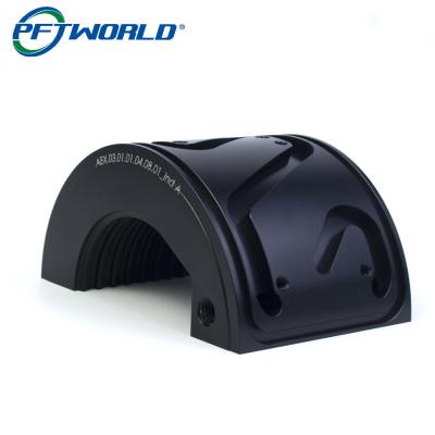 China Polishing Bushing CNC Machined Aluminum Parts Hard Anodizing CNC Turning Milling Parts for sale