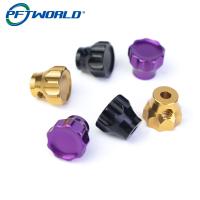 China Custom CNC machined aluminum parts color anodizing for sale