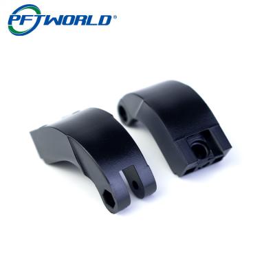 China Customized CNC Plastic Parts Precision Milling Service Black Painting Factory for sale