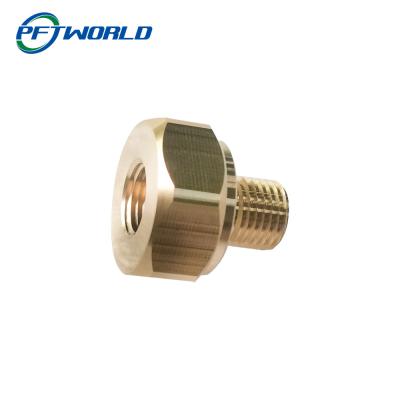 China Natural Color Brass CNC Parts Guitar Nut Mirror Polished Parts for sale