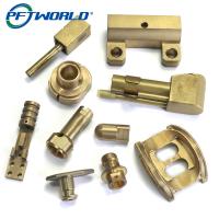 China OEM CNC Brass Part Brass Ball Valve 0.01mm Tolerance Max 30 mm Diameter for sale