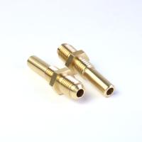 China CNC Brass M1 Double-Ended Bolts with Built-In Nuts 0.01mm Tolerance for sale