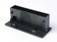 China Black PC Plastic Parts: Precision Injection Molding with Surface Spray Coating for sale