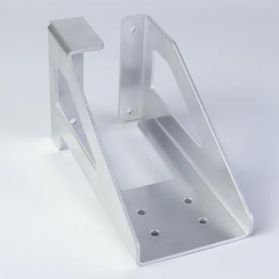 China 2mm Thick Aluminum CNC Machined Parts with Natural Color Conductive Oxidation and ±0.1mm Tolerance for sale