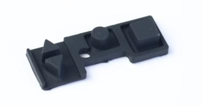 China Precision Silicone Injection Molded Buttons with ±0.01mm Tolerance and Food-Grade Silicone for Custom Rubber Keypad Solutions for sale
