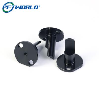 China High-precision CNC machining of aluminum parts | Black oxide surface treatment | Customized turning parts | Low MOQ and fast delivery  for sale