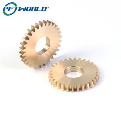 China High-precision brass gears - CNC custom processing, durable and reliable for sale