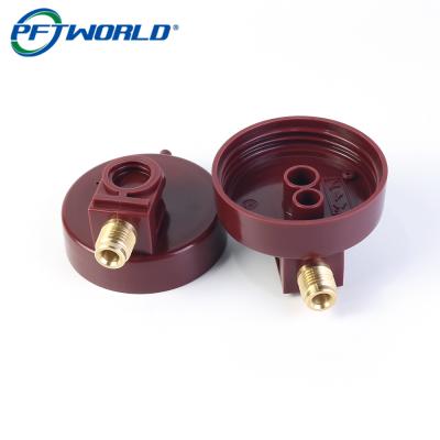 China Precision CNC Milling Parts for Pump Housing with ±0.01mm Tolerance Using POM Brass Ceramic Material and Polished Passivated Surface for sale