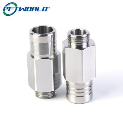 China High-Precision Stainless Steel CNC Milling Parts with ±0.01mm Tolerance and Clear Anodizing for sale