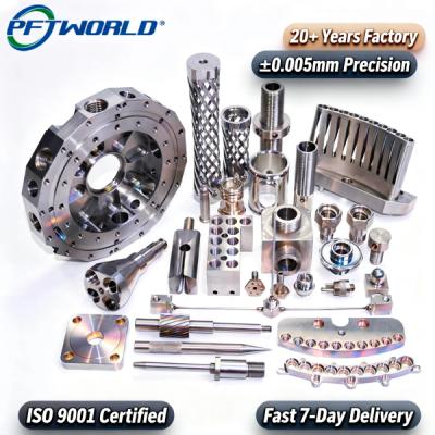 China Custom Titanium Aerospace Marine Robotics Tight Tolerance CNC Turned Components Turning Parts for sale