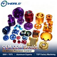 China High Precision Complex Small Batch Anodized CNC Turning Parts with Plating Machining for sale