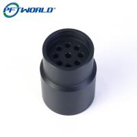 China Custom CNC Machined PVC Parts Precision Turned Bushing With Thread for sale