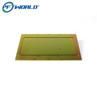 China Custom CNC Machined 6063 Aluminum Cover Plates With Chem Film Finish for sale