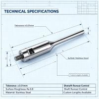 China Custom CNC Turned Titanium Medical Components Grade 5 Ti-6Al-4V for sale