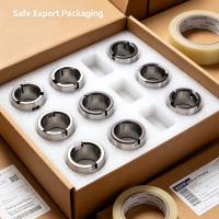 China Custom CNC Turned Ground 1Cr17Ni2 Thin Wall Indexing Collars for sale
