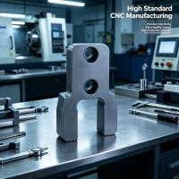 China Custom CNC Milled 1Cr17Ni2 Quenched Tempered U-Shape Fork Parts for sale