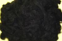 China Jiangyin Huahong Dyed Recycled Psf Polyester Staple Fiber Black For Spinning Industry Standard 1.2Dx38mm DDB for sale