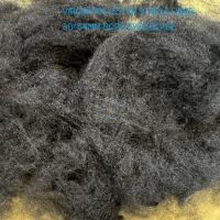 China Virgin Black  Staple Fiber Polyester For Textile With OEKO-TEX 100 Standard 3D X 64mm for sale