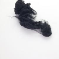 China High Tenacity Dope Dyed Black Virgin Polyester Staple Fiber 1.2Dx32mm For Spinning for sale