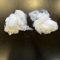 China Optical Bright Greenish Polyester Staple Fibre Manufacturers For Spinning 1.2Dx32mm OB_G for sale